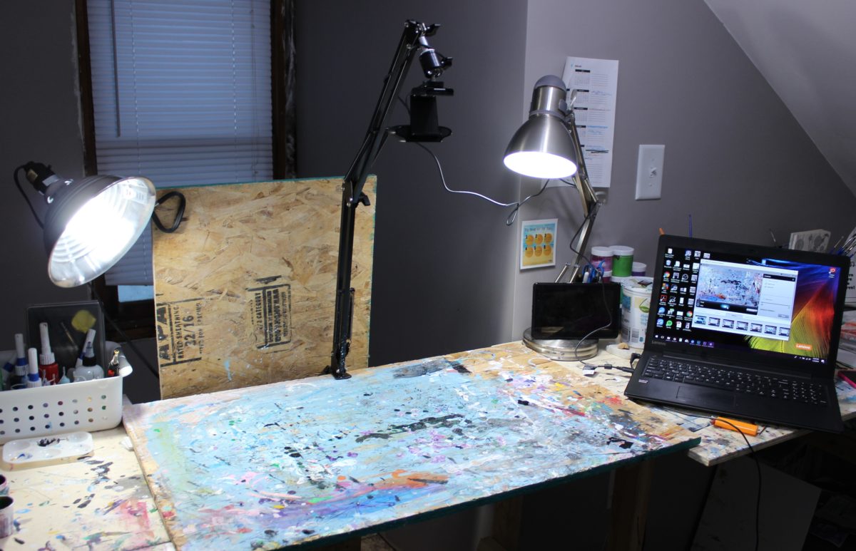 How I Record and Edit Art Process Videos — Messy Ever After